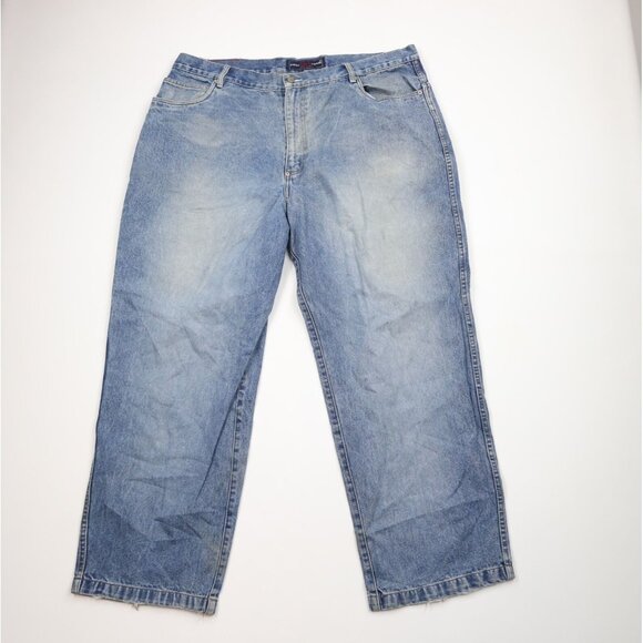 Phat Farm | Jeans | Vintage Phat Farm Mens 44x33 Distressed Baggy Fit ...